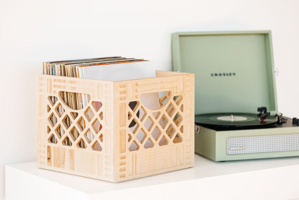 Classic Wooden Milk Crate // Standard Square | WAAM