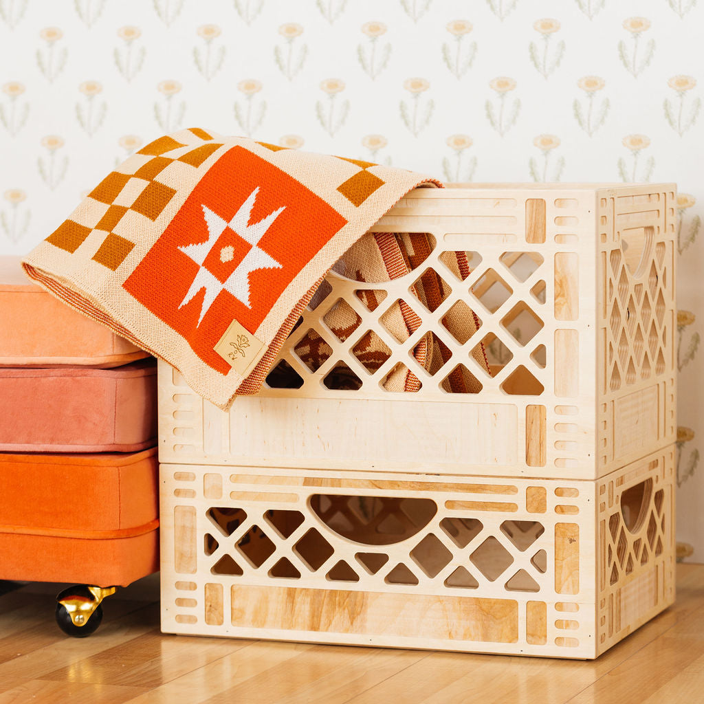 Classic Wooden Milk Crate // Standard Long | WAAM